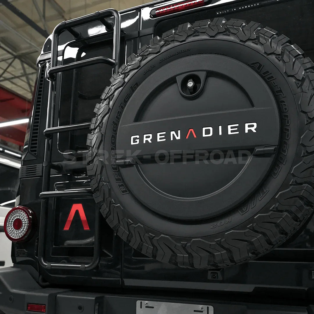 Ineos Grenadier Custom Logo Stickers - Hood & Tailgate - A Shaped