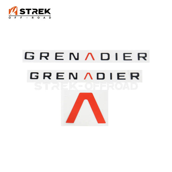 Ineos Grenadier Custom Logo Stickers - Hood & Tailgate | Strek Offroad