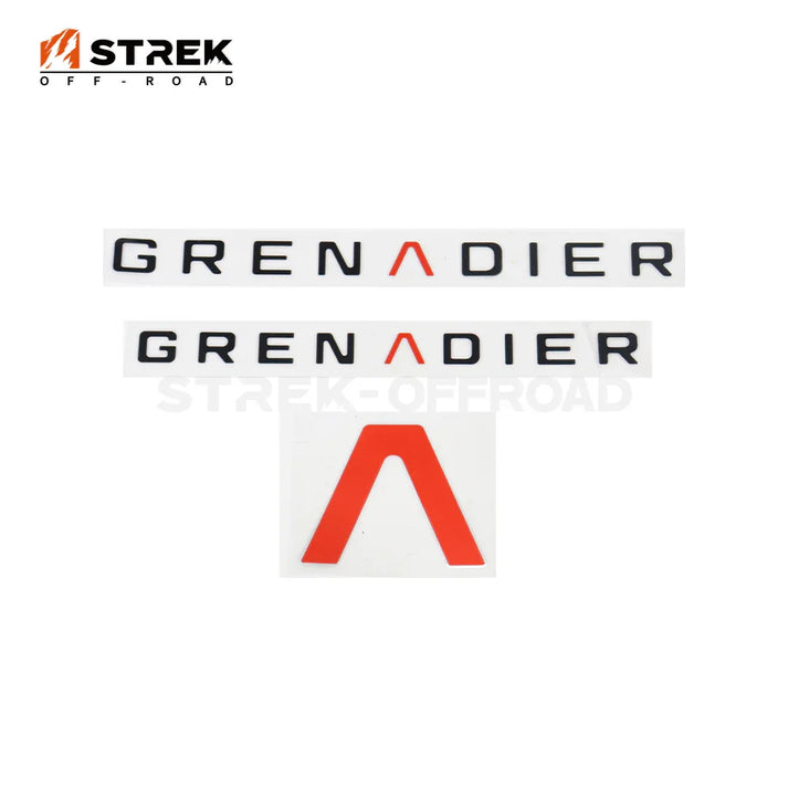 Ineos Grenadier Custom Logo Stickers - Hood & Tailgate | Strek Offroad
