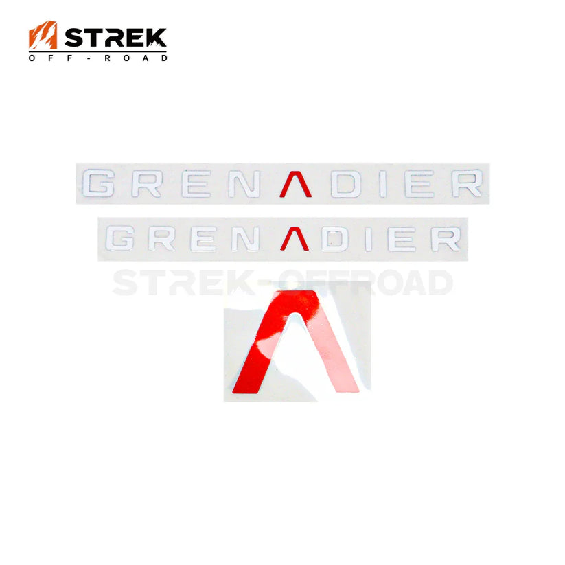 Ineos Grenadier Custom Logo Stickers - Hood & Tailgate | Strek Offroad