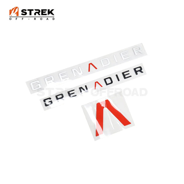 Ineos Grenadier Custom Logo Stickers - Hood & Tailgate | Strek Offroad