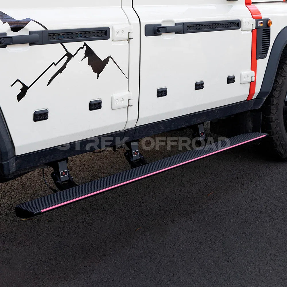 Ineos Grenadier Electric Side Steps with LED | Strek Offroad