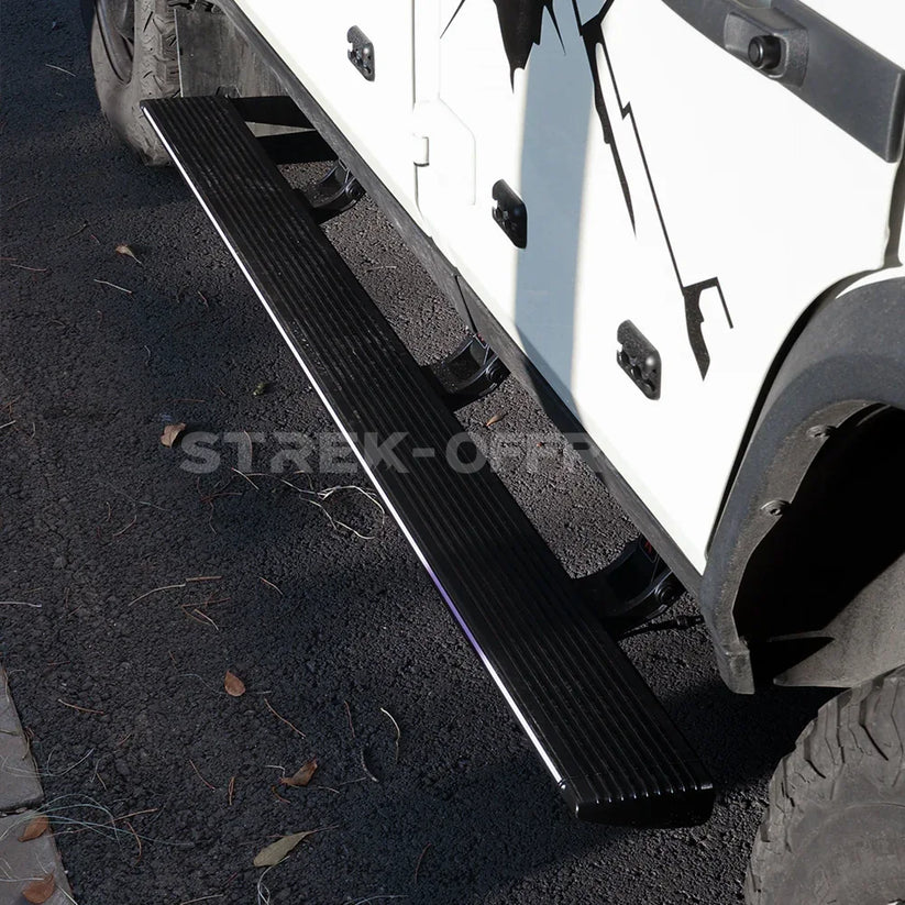 Ineos Grenadier Electric Side Steps with LED | Strek Offroad