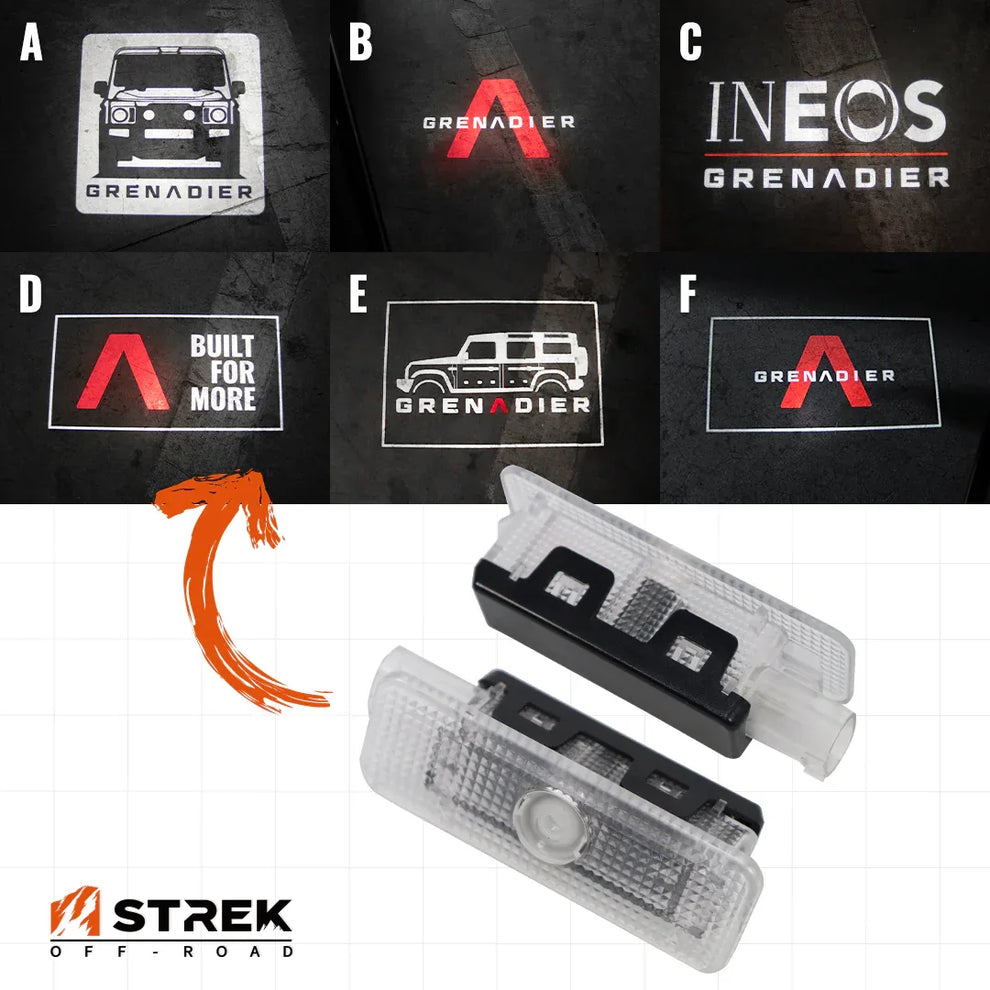Ineos Grenadier Puddle Lights - LED Welcome Lights | Strek Offroad