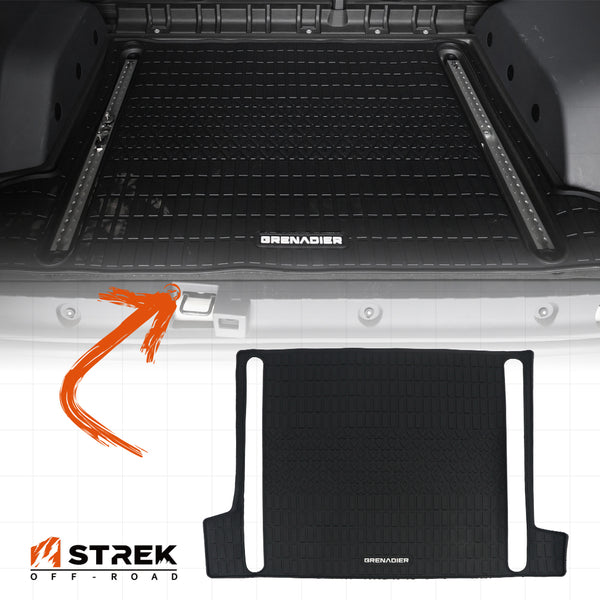 Ineos Grenadier Cargo Trunk Liner - Behind 2nd Row - Black